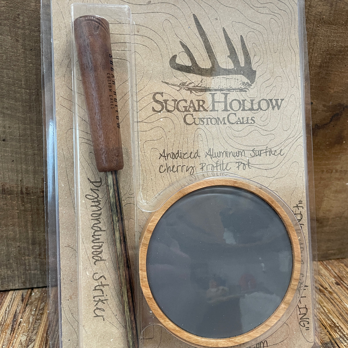 Cherry/Black Aluminum Turkey Friction Call – Sugar Hollow Custom Calls