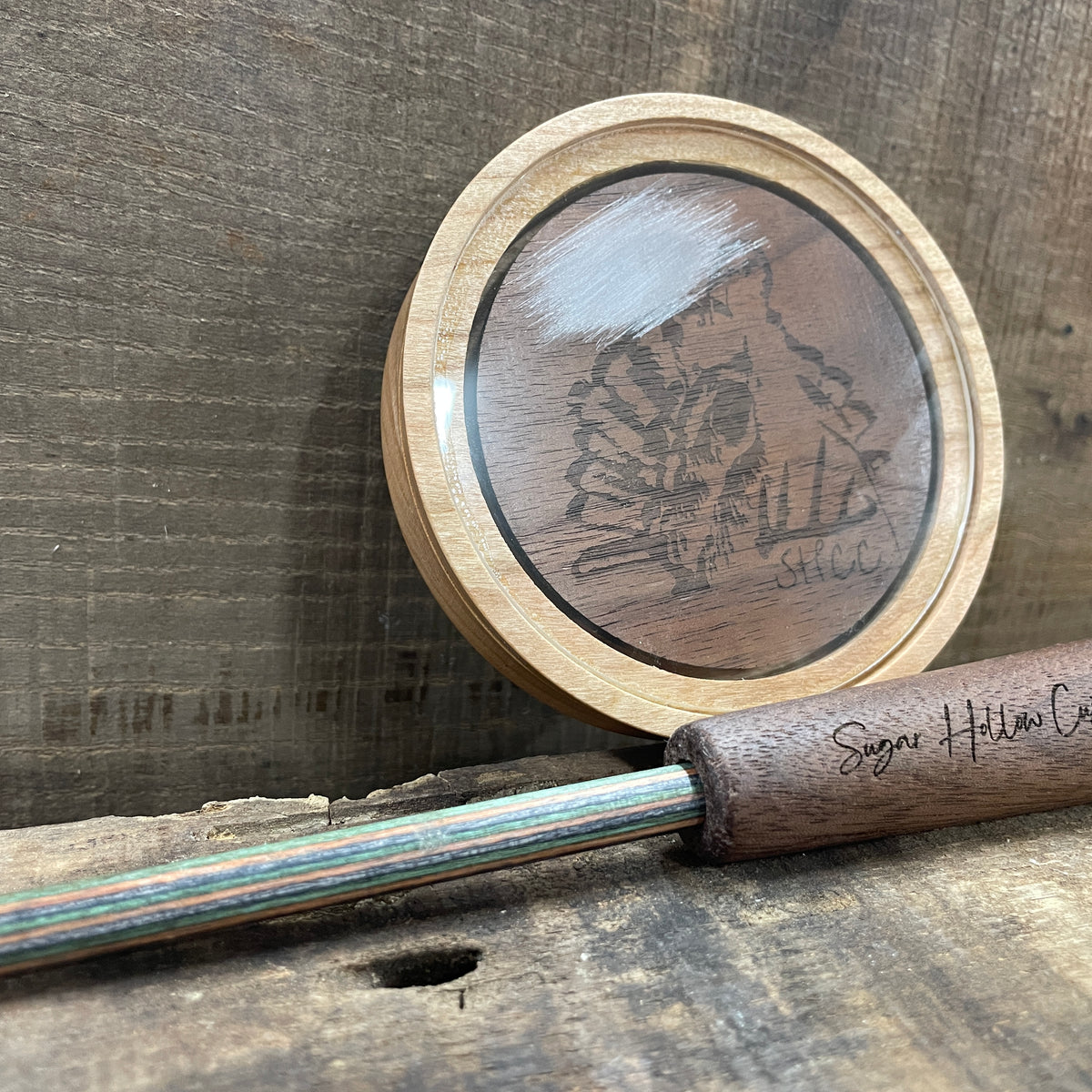 Cherry/Crystal Friction Turkey Call – Sugar Hollow Custom Calls